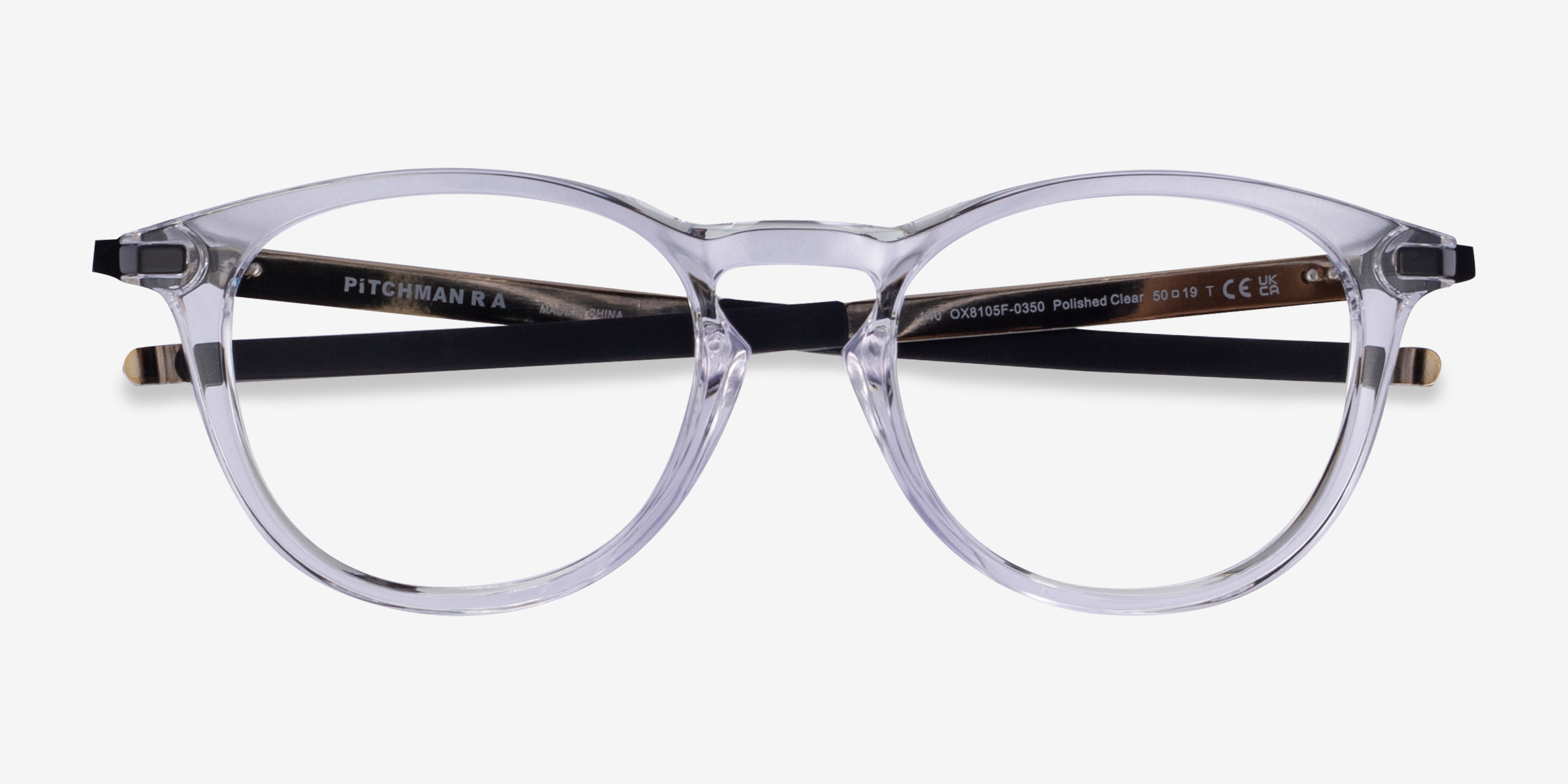 Oakley Pitchman R A - Round Clear Frame Eyeglasses | Eyebuydirect