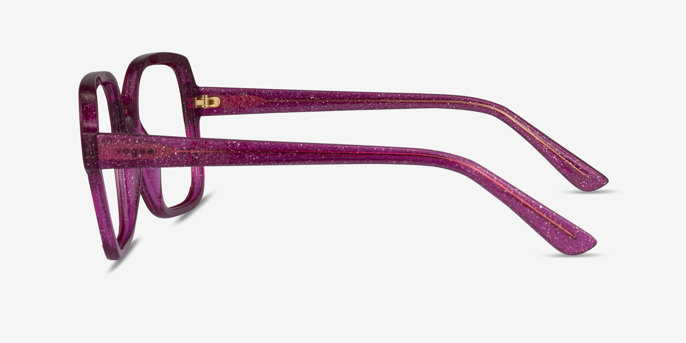 Vogue Eyewear VO5555 - Square Cherry Red Frame Glasses For Women ...