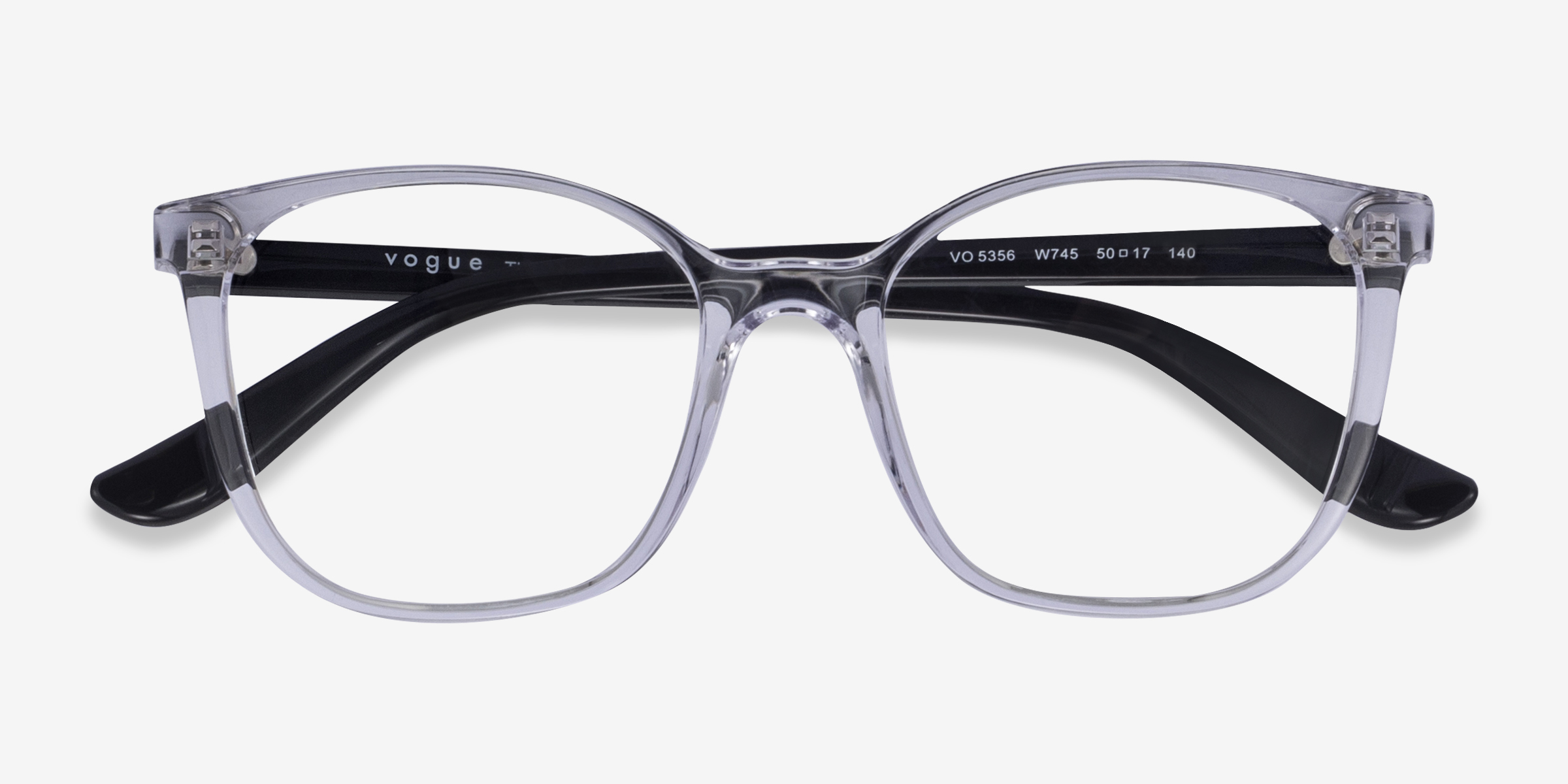 Vogue Eyewear VO5356 - Square Clear Frame Eyeglasses | Eyebuydirect
