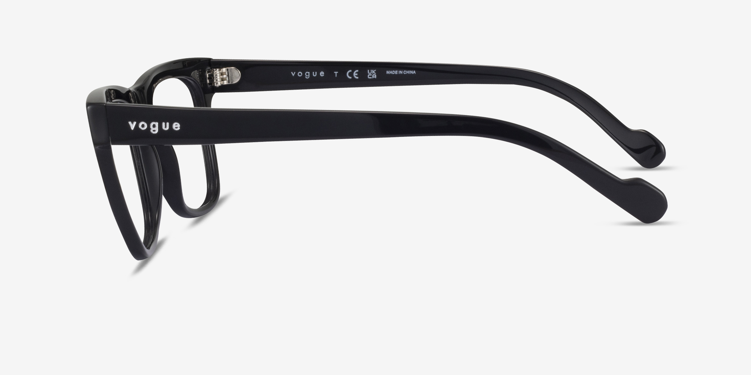 Vogue Eyewear VO5464 - Wayfarer Black Frame Eyeglasses | Eyebuydirect