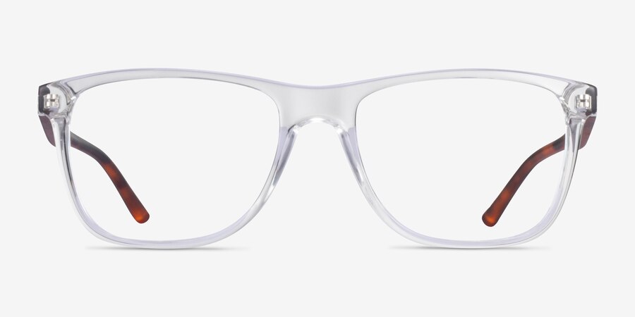 Armani Exchange AX3048 - Square Shiny Crystal Frame Eyeglasses ...