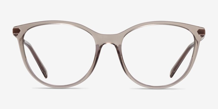Armani Exchange AX3078 - Cat Eye Clear Gray Frame Eyeglasses | Eyebuydirect