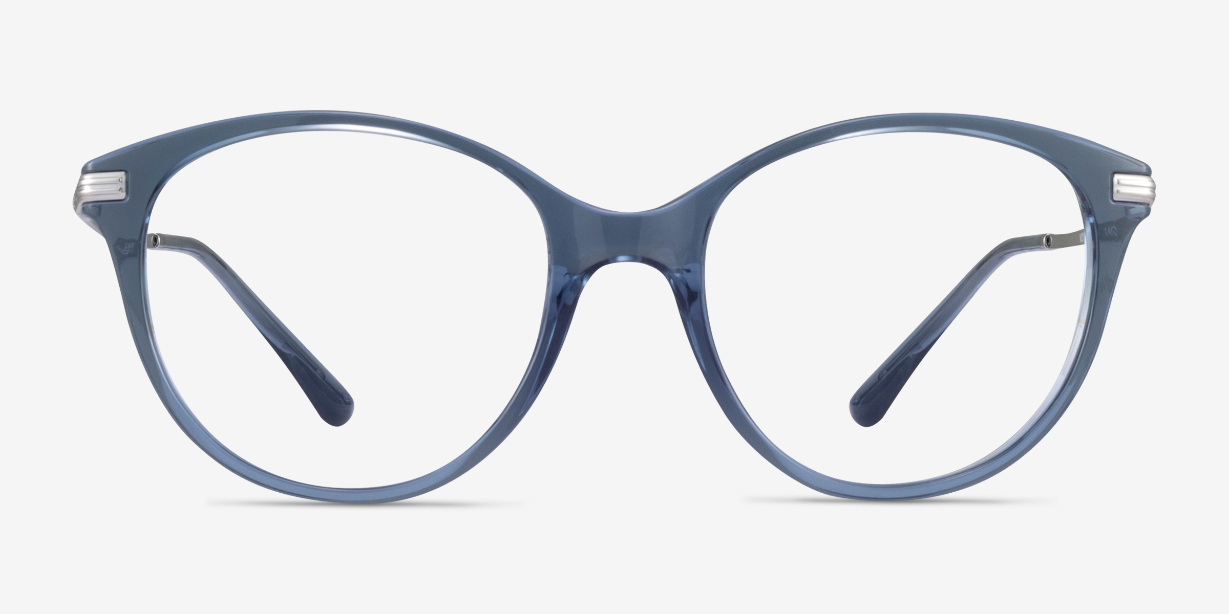 Vogue Eyewear VO5423 - Cat Eye Clear Blue Frame Eyeglasses | Eyebuydirect