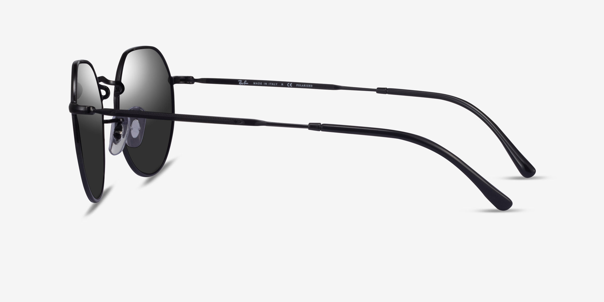 Ray-Ban RB3565 Jack - Geometric Black Frame Prescription Sunglasses ...