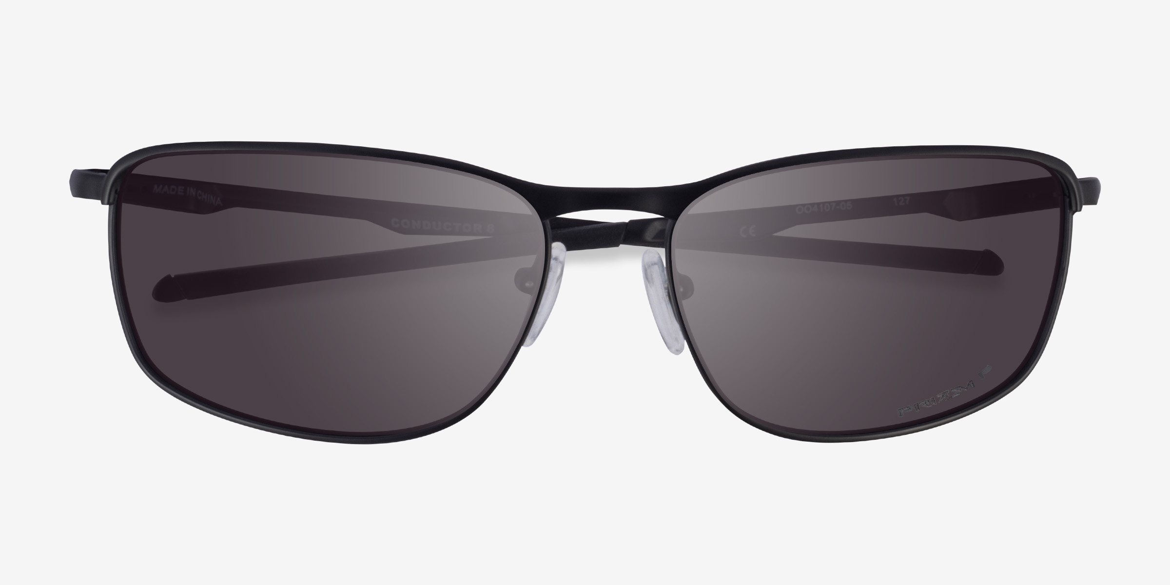 Oakley Conductor 8 - Rectangle Black Frame Sunglasses For Men ...