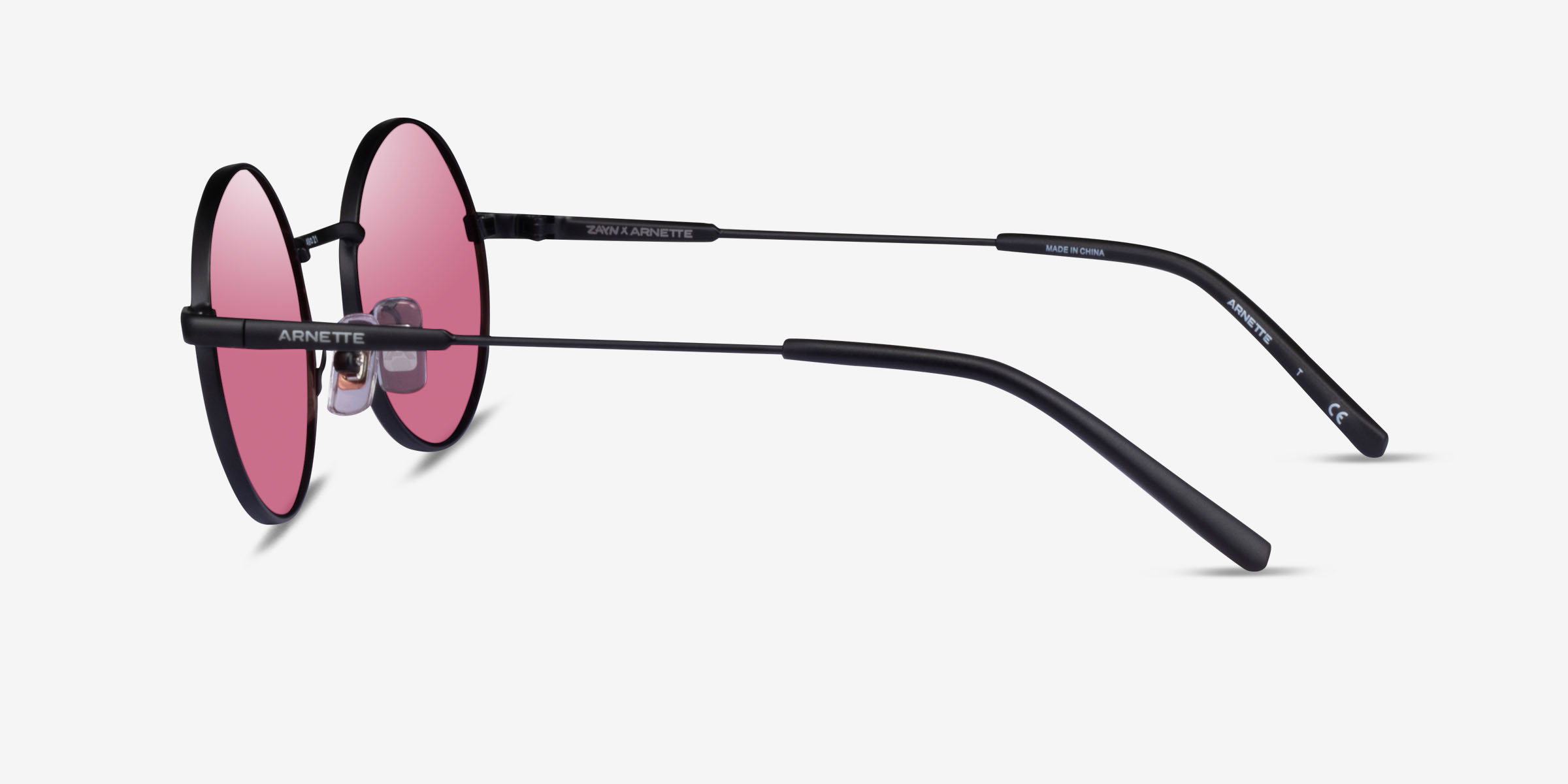 ARNETTE Drophead - Round Matte Black Frame Prescription Sunglasses ...