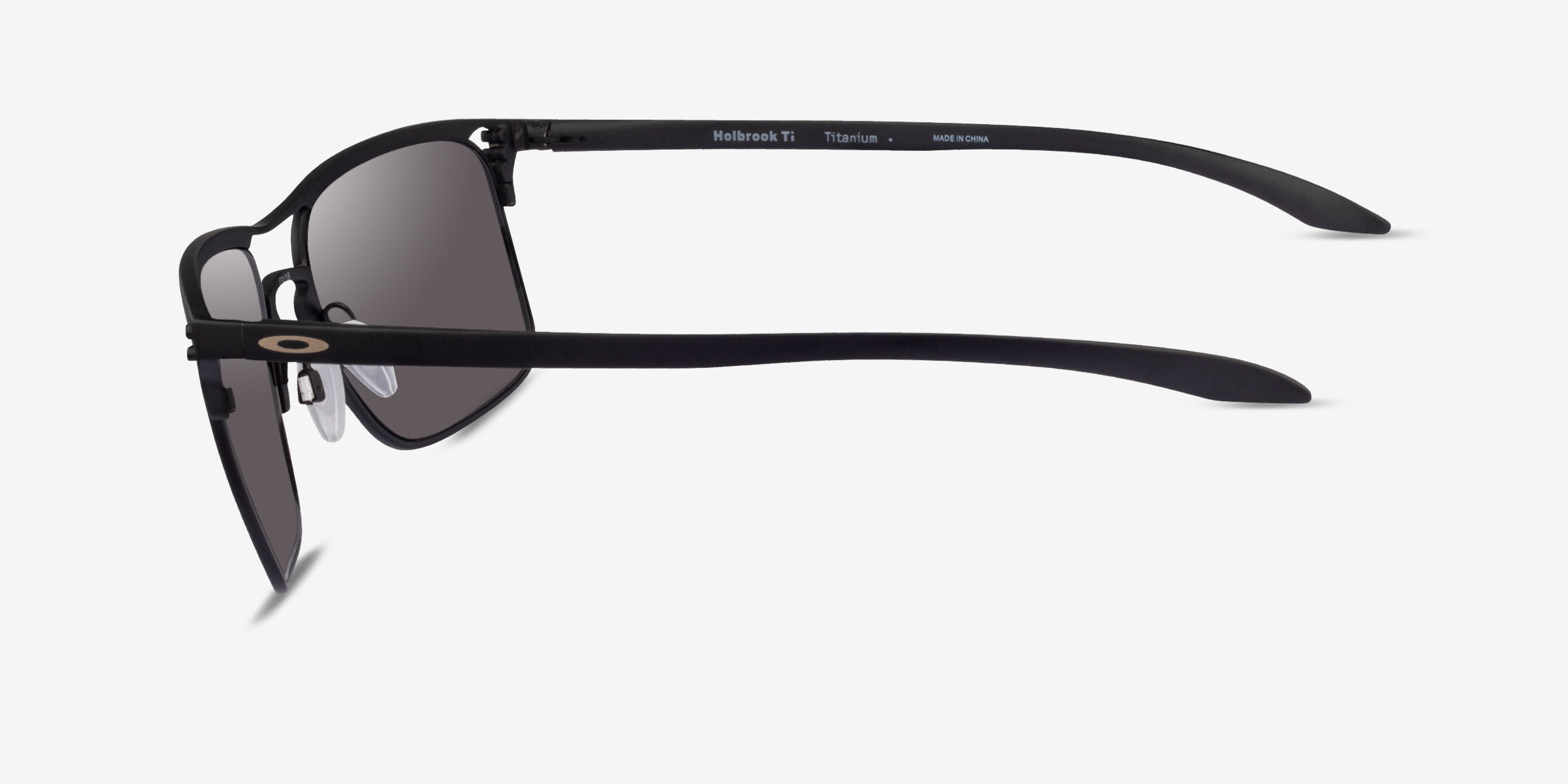 Oakley Holbrook Ti - Square Satin Black Frame Prescription Sunglasses ...