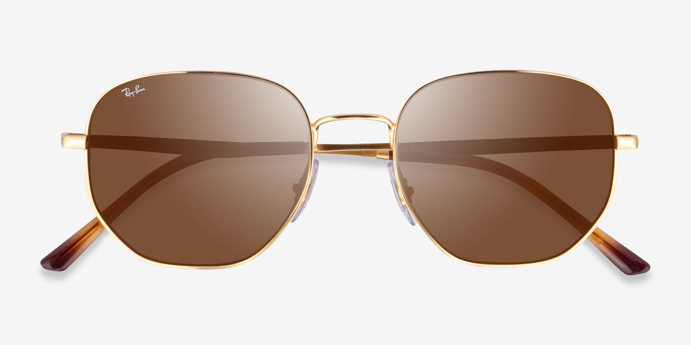 Ray-Ban RB3682 - Geometric Arista Frame Prescription Sunglasses ...