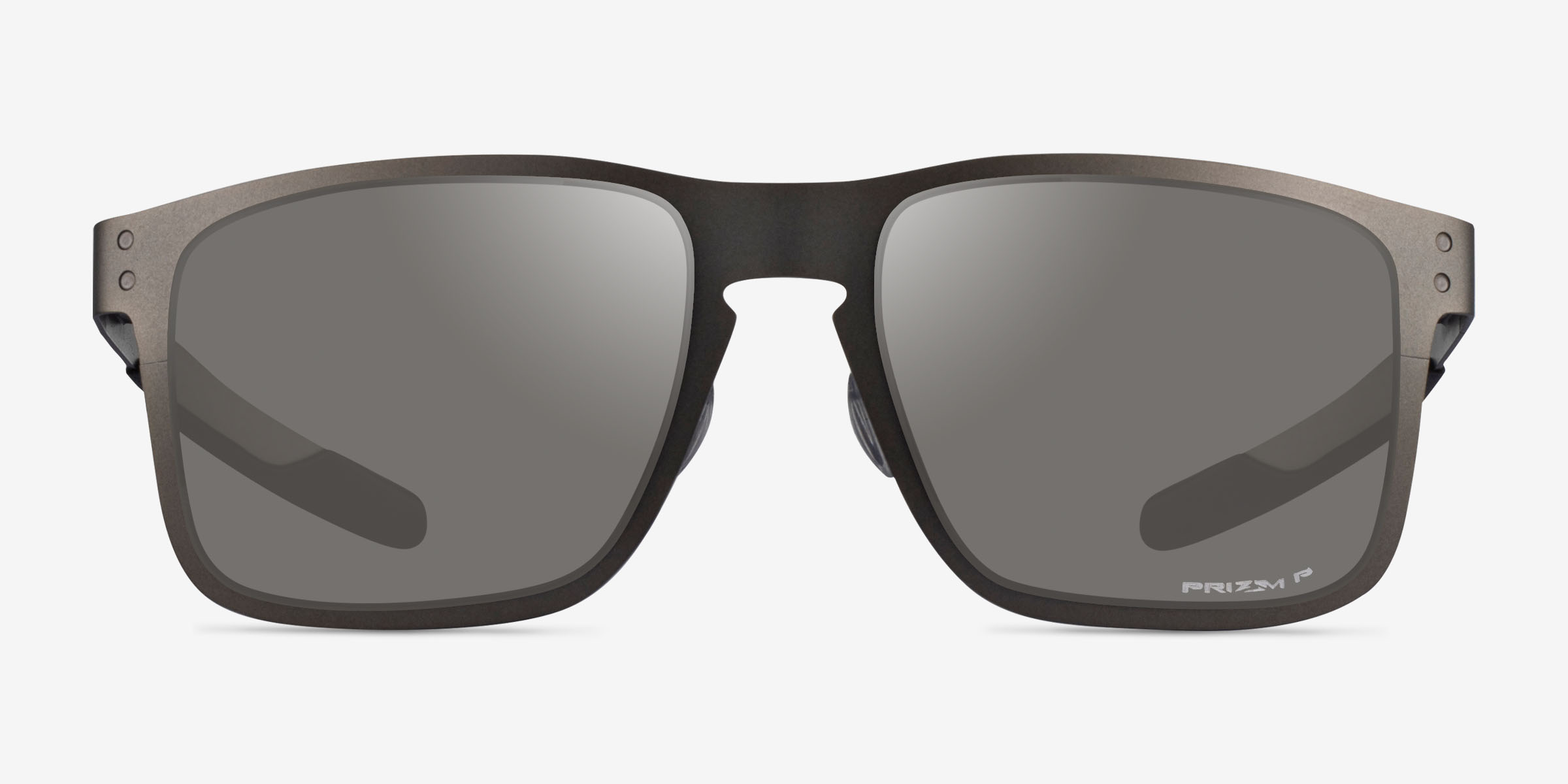Oakley Holbrook Metal - Square Matte Gunmetal Frame Prescription ...