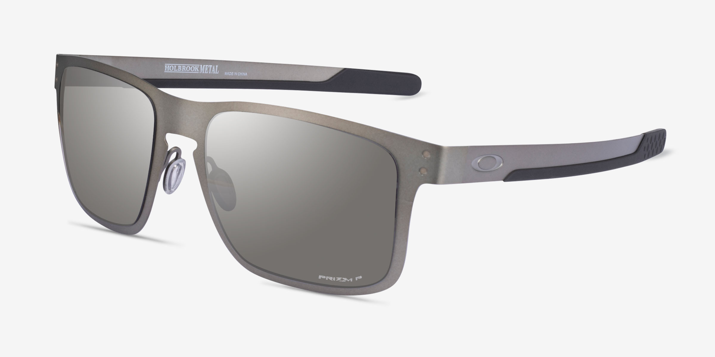 Oakley Holbrook Metal - Square Matte Gunmetal Frame Prescription ...