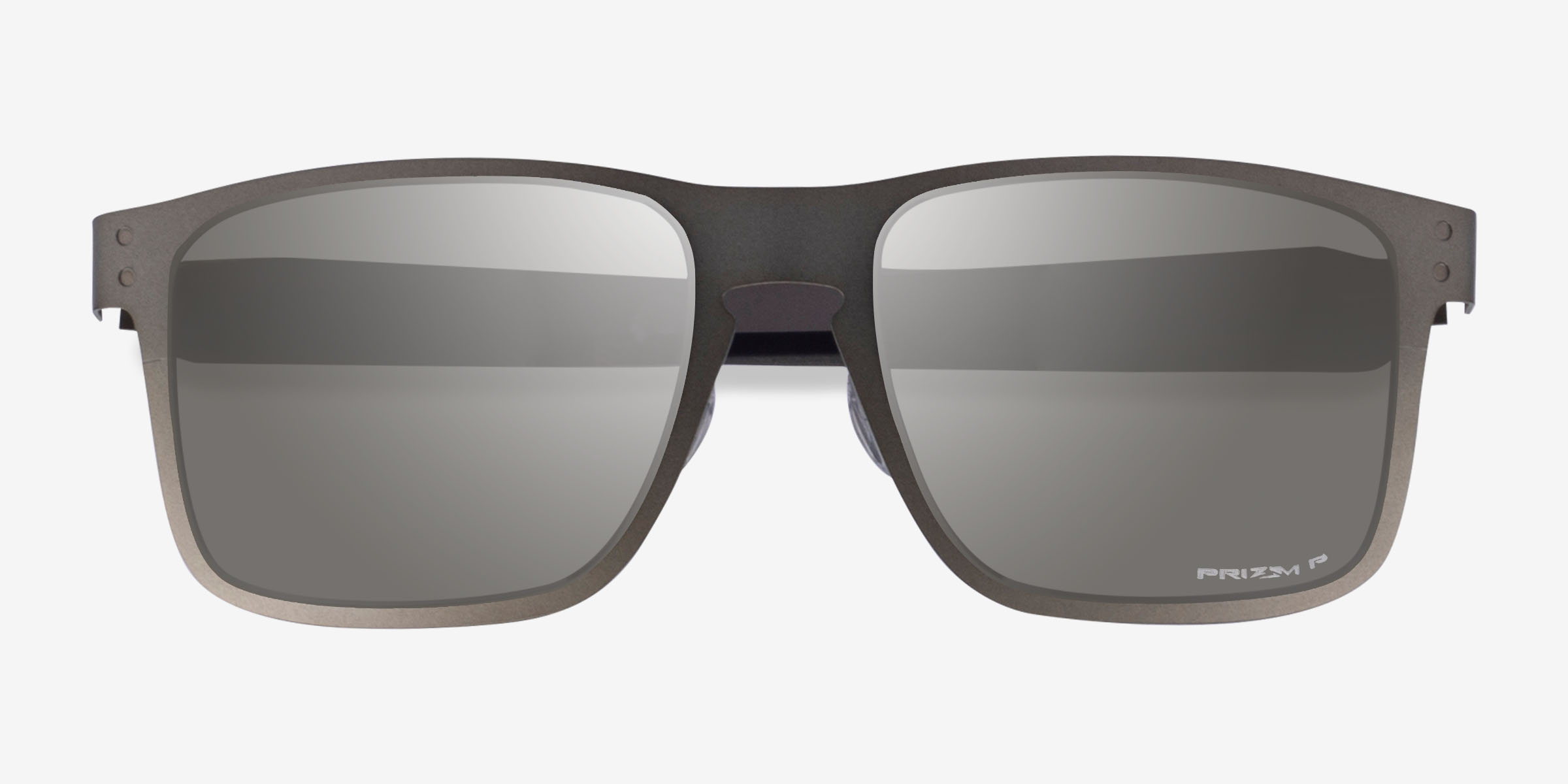 Oakley Holbrook Metal - Square Matte Gunmetal Frame Prescription ...