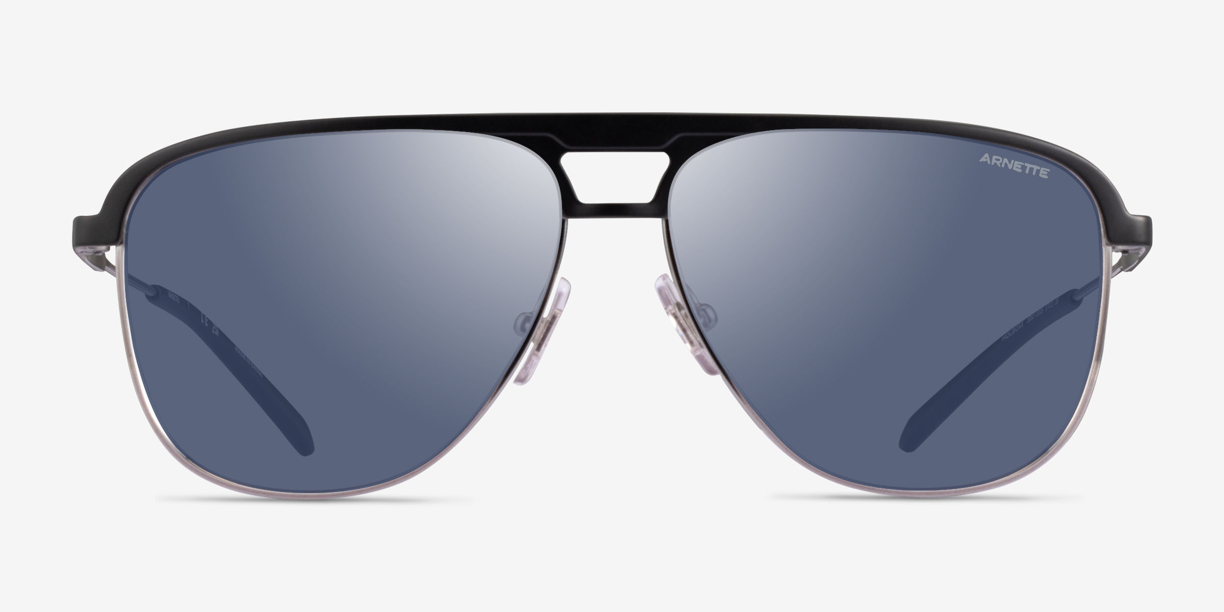 ARNETTE Holboxx - Aviator Matte Black Frame Prescription Sunglasses ...