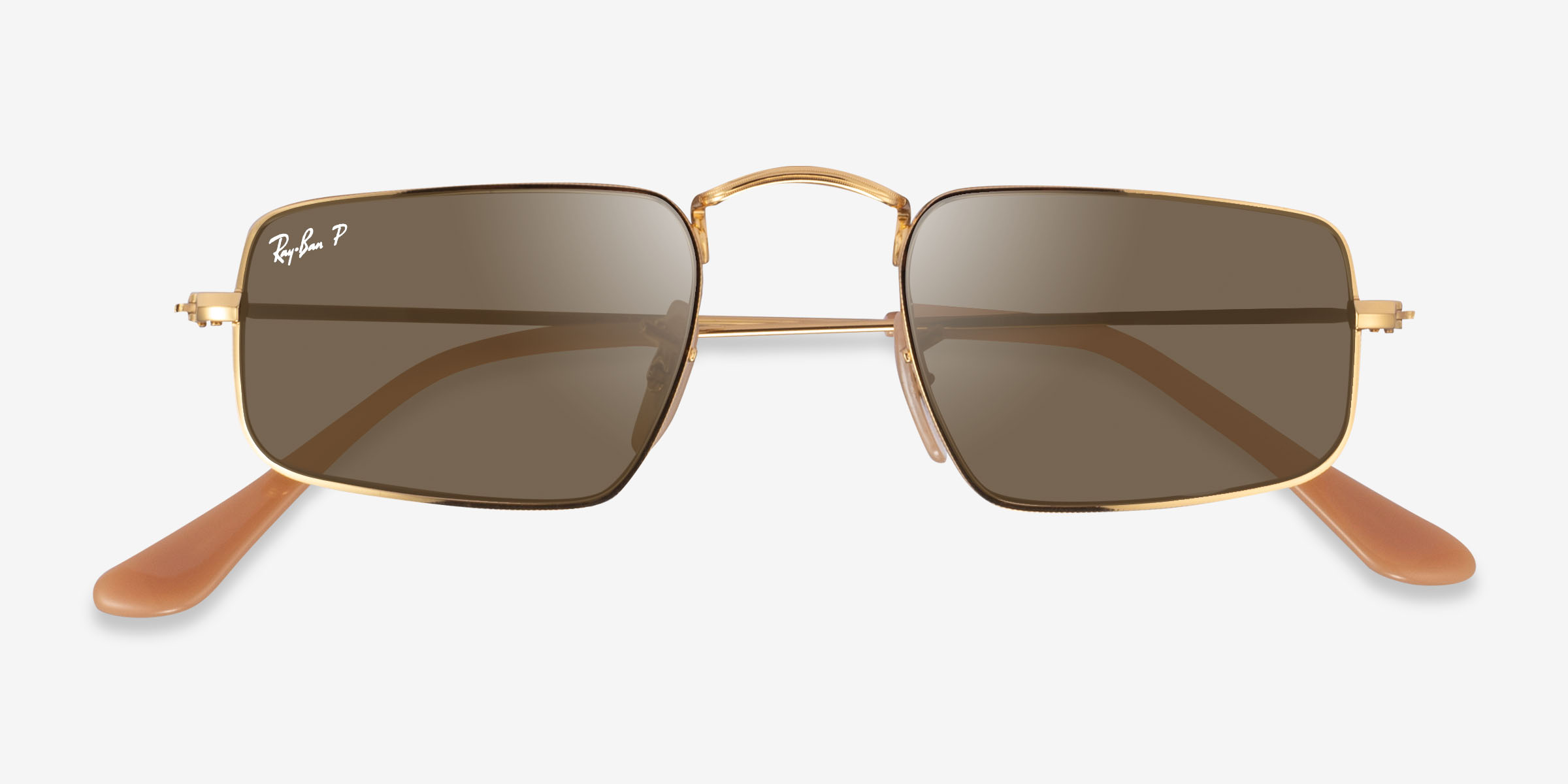Ray-Ban RB3957 Julie - Rectangle Legend Gold Frame Prescription ...