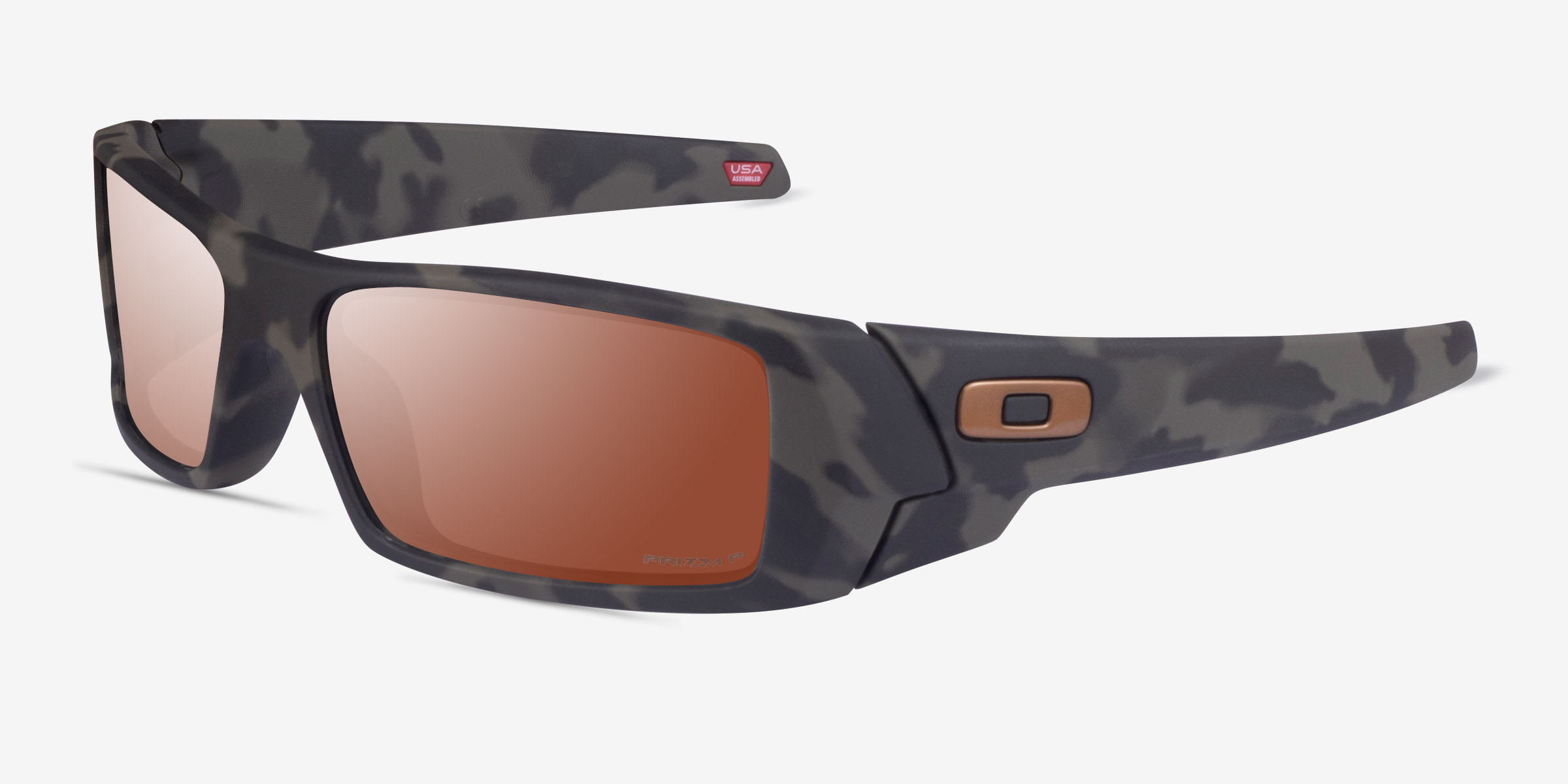 Oakley OO9014 - Rectangle Matte Olive Camo Frame Sunglasses For Men ...