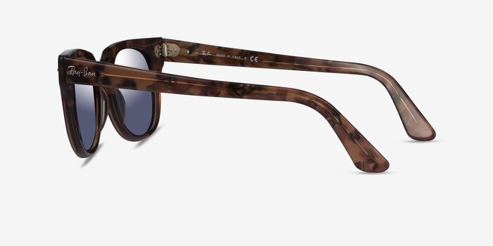 Ray-Ban RB2168 Meteor - Square Havana Frame Prescription Sunglasses ...