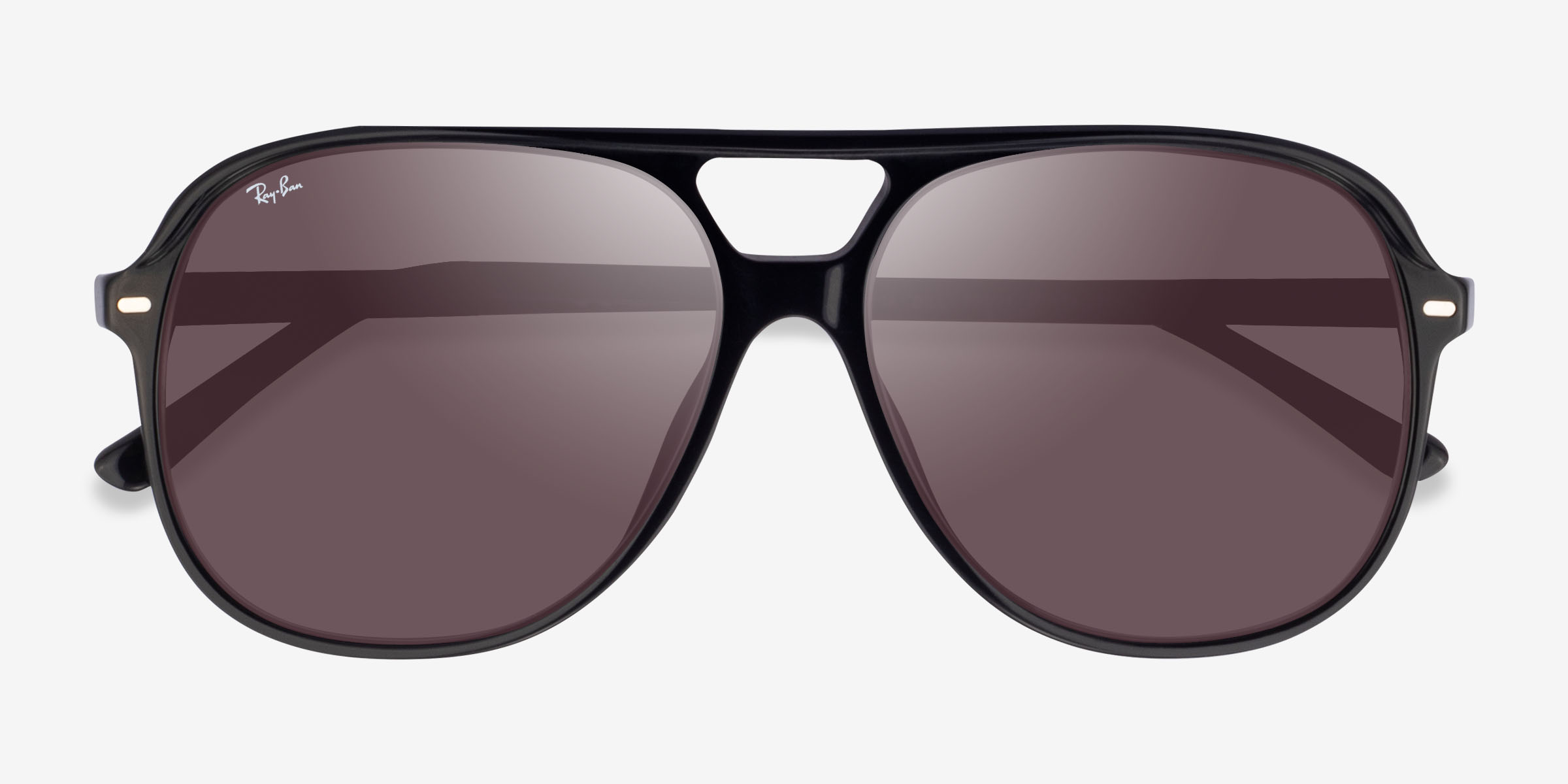 Ray-Ban RB2198 Bill - Aviator Black Frame Prescription Sunglasses ...