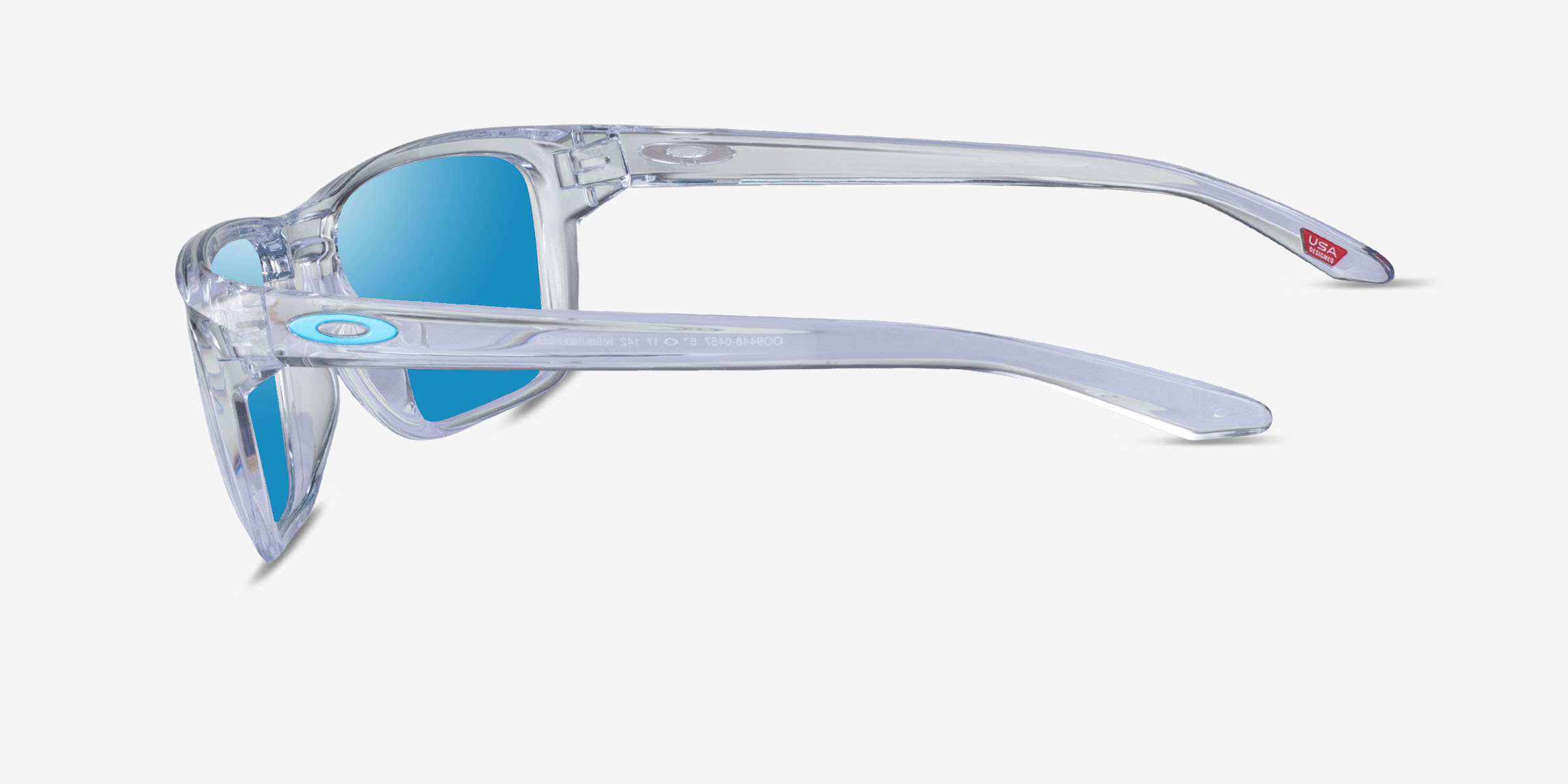 Oakley Sylas - Rectangle Crystal Frame Prescription Sunglasses ...
