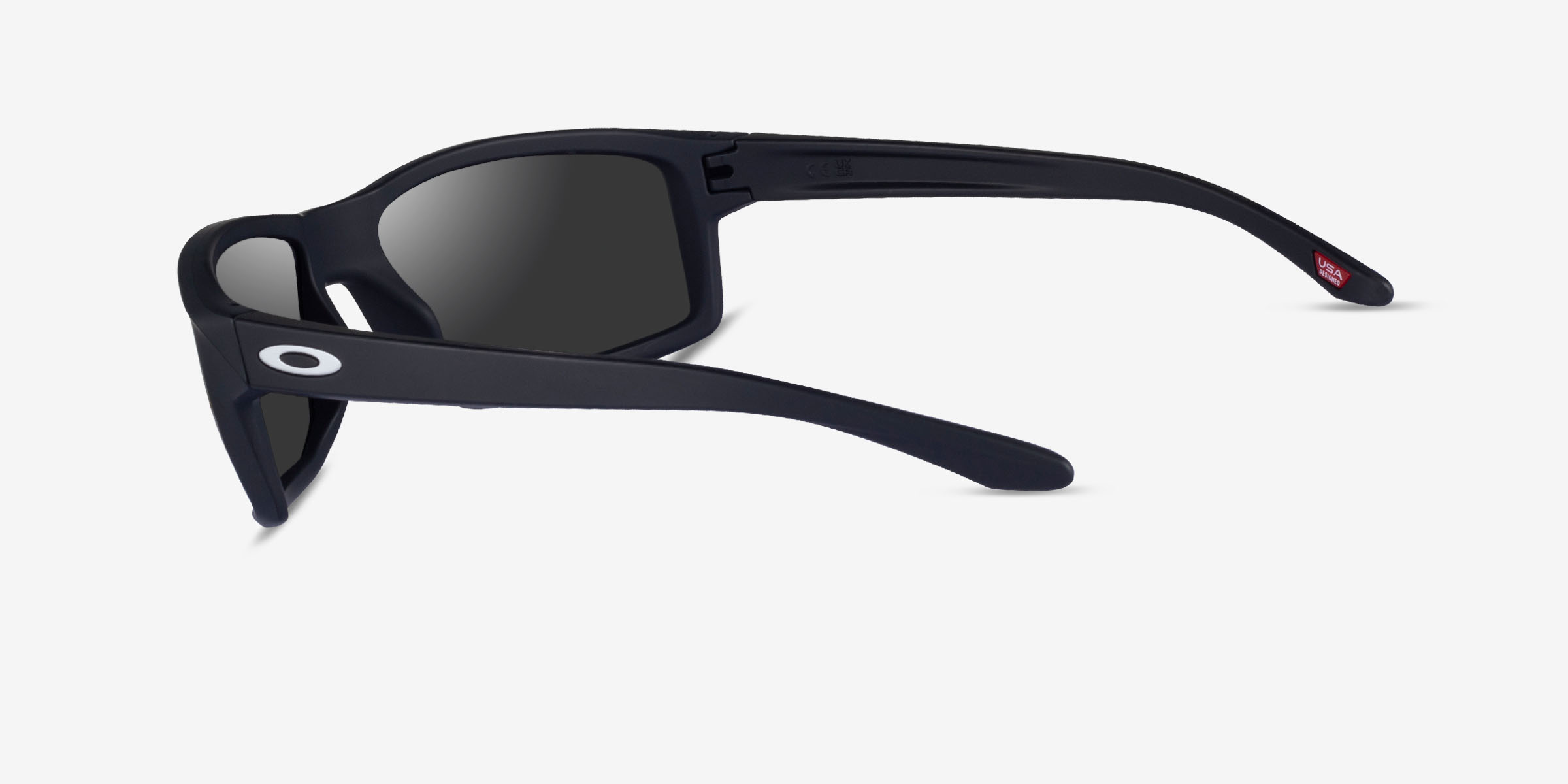Oakley Gibston - Rectangle Matte Gray Smoke Frame Prescription ...
