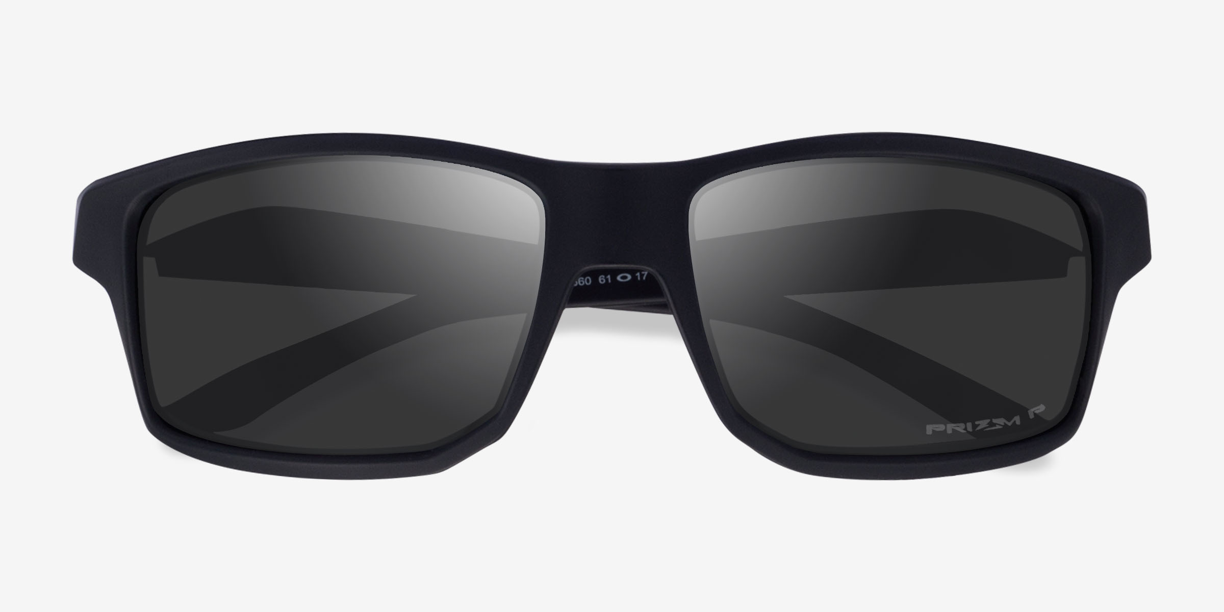 Oakley Gibston - Rectangle Matte Gray Smoke Frame Prescription ...