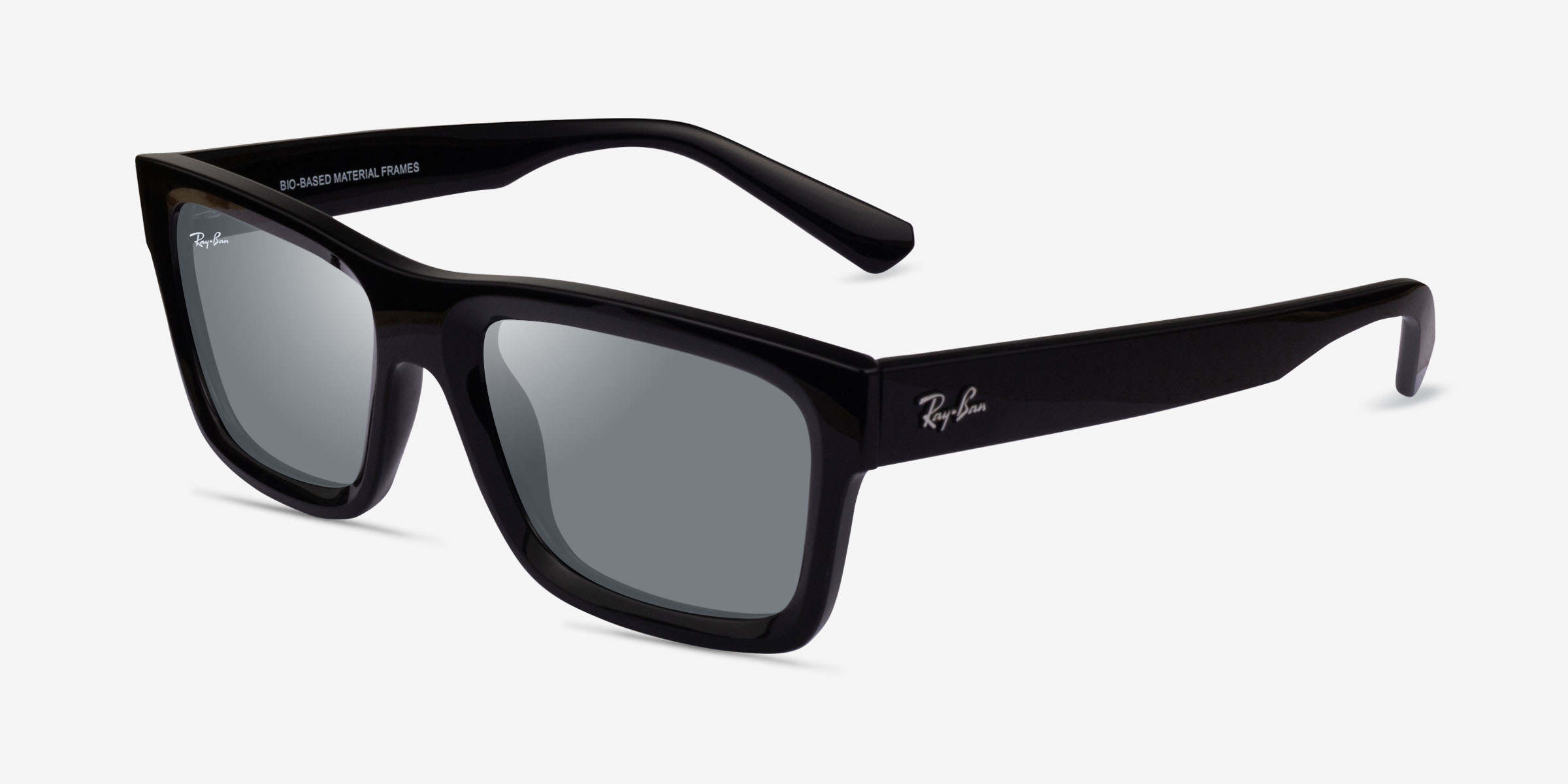 Ray-Ban RB4396 Warren - Square Black Frame Prescription Sunglasses ...