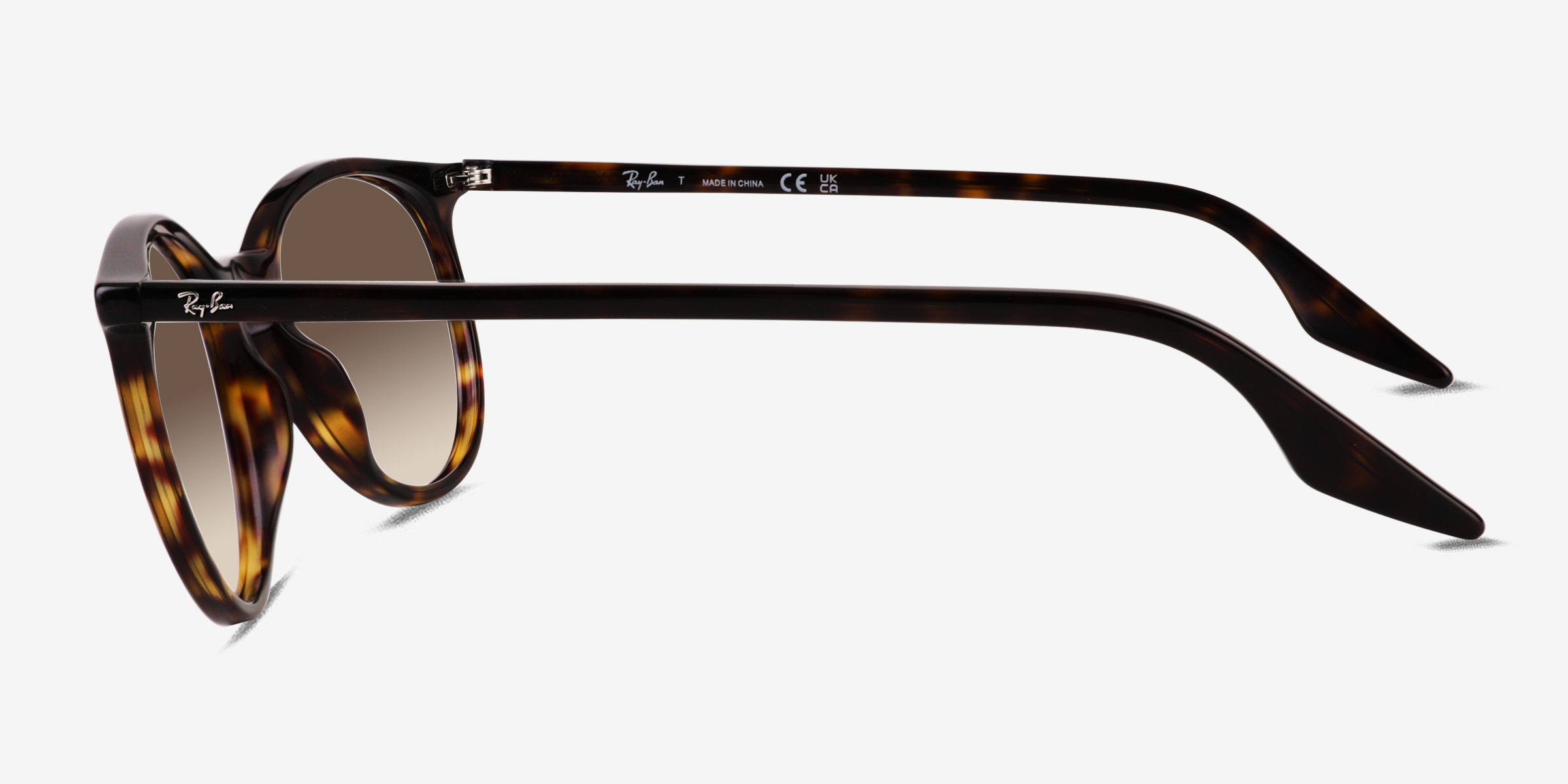 Ray-Ban RB2204 - Round Tortoise Frame Prescription Sunglasses ...