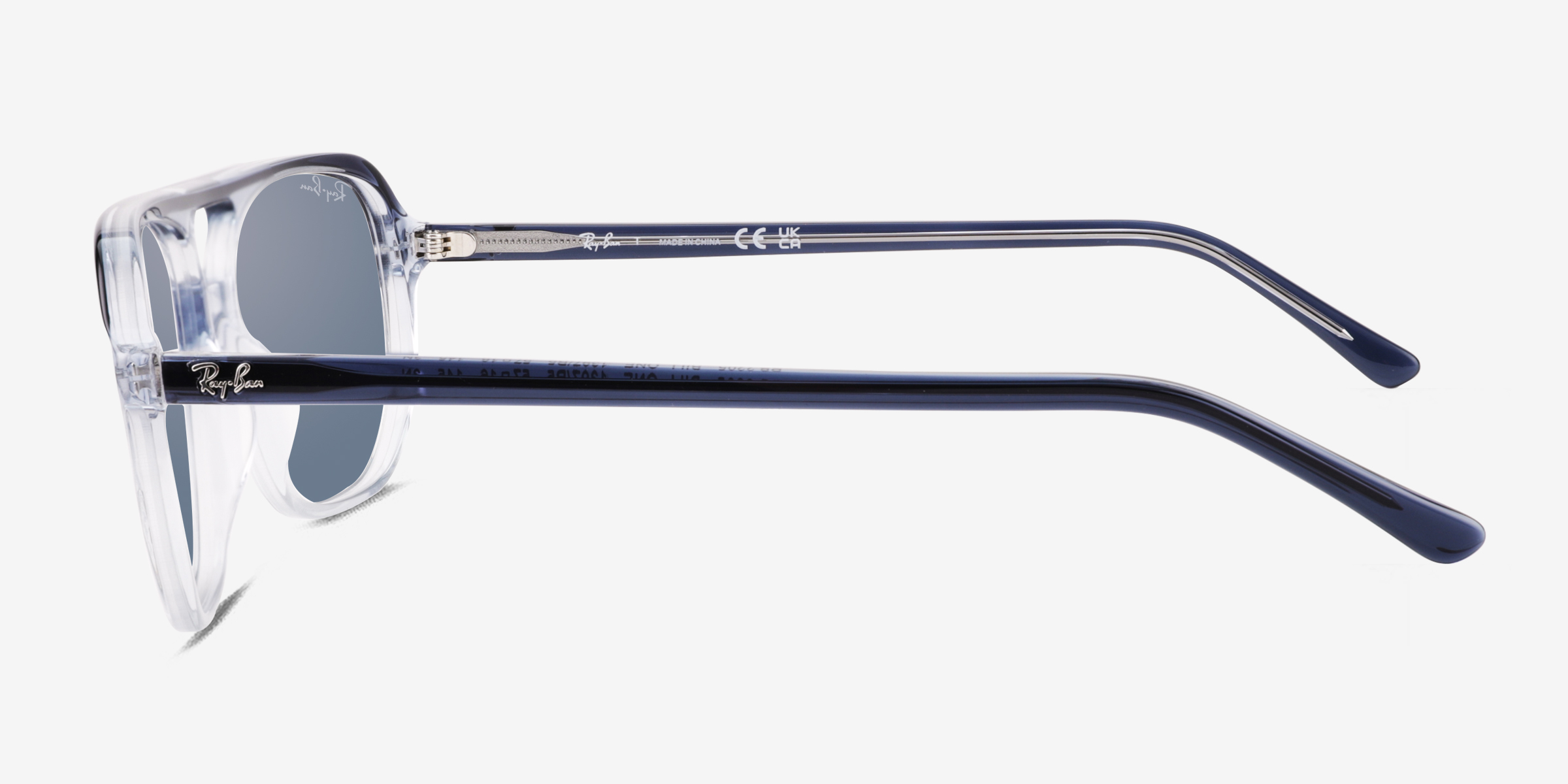 Ray-Ban RB2205 Bill One - Aviator Blue Frame Prescription Sunglasses ...