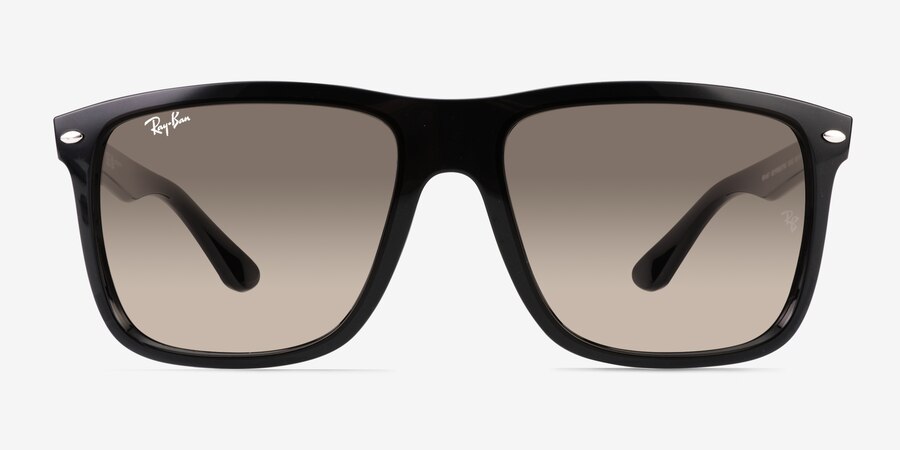 Ray-Ban RB4547 Boyfriend Two - Wayfarer Black Frame Prescription ...