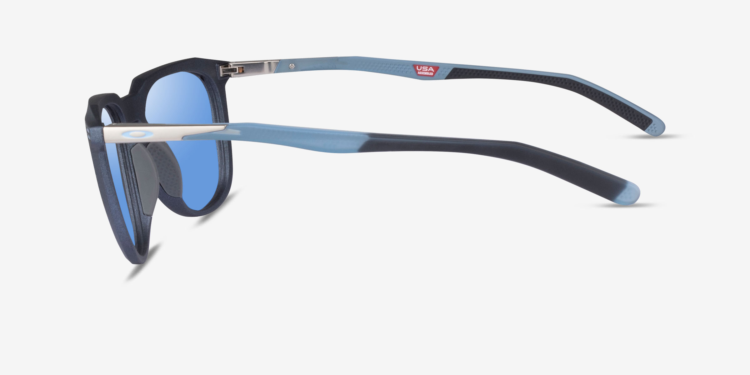 Oakley Thurso - Round Matte Gray Frame Prescription Sunglasses ...