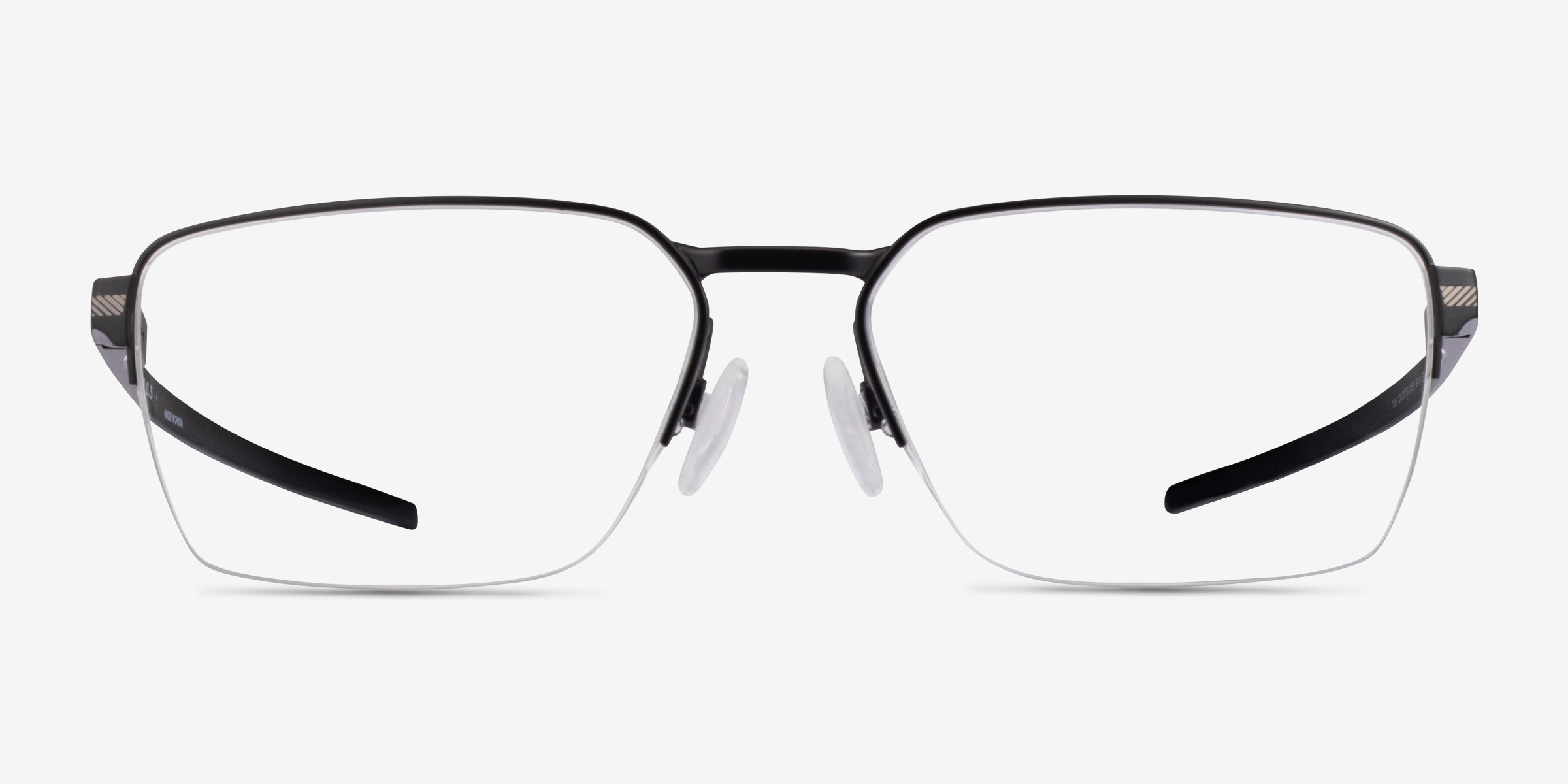 Oakley Sway Bar 0.5 - Rectangle Satin Black Frame Glasses For Men ...