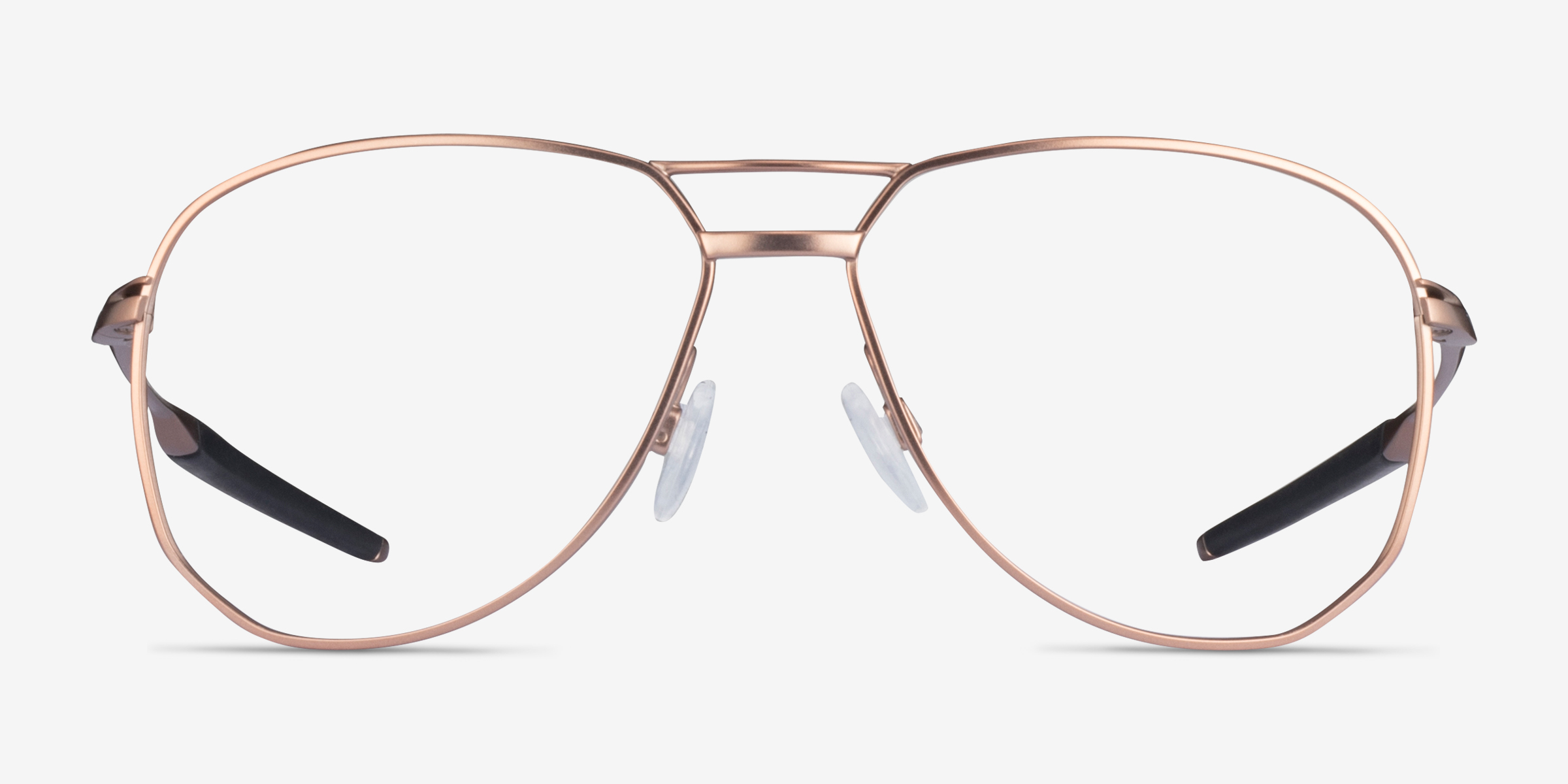 Oakley Contrail Ti Rx Aviator Satin Rose Gold Frame Eyeglasses