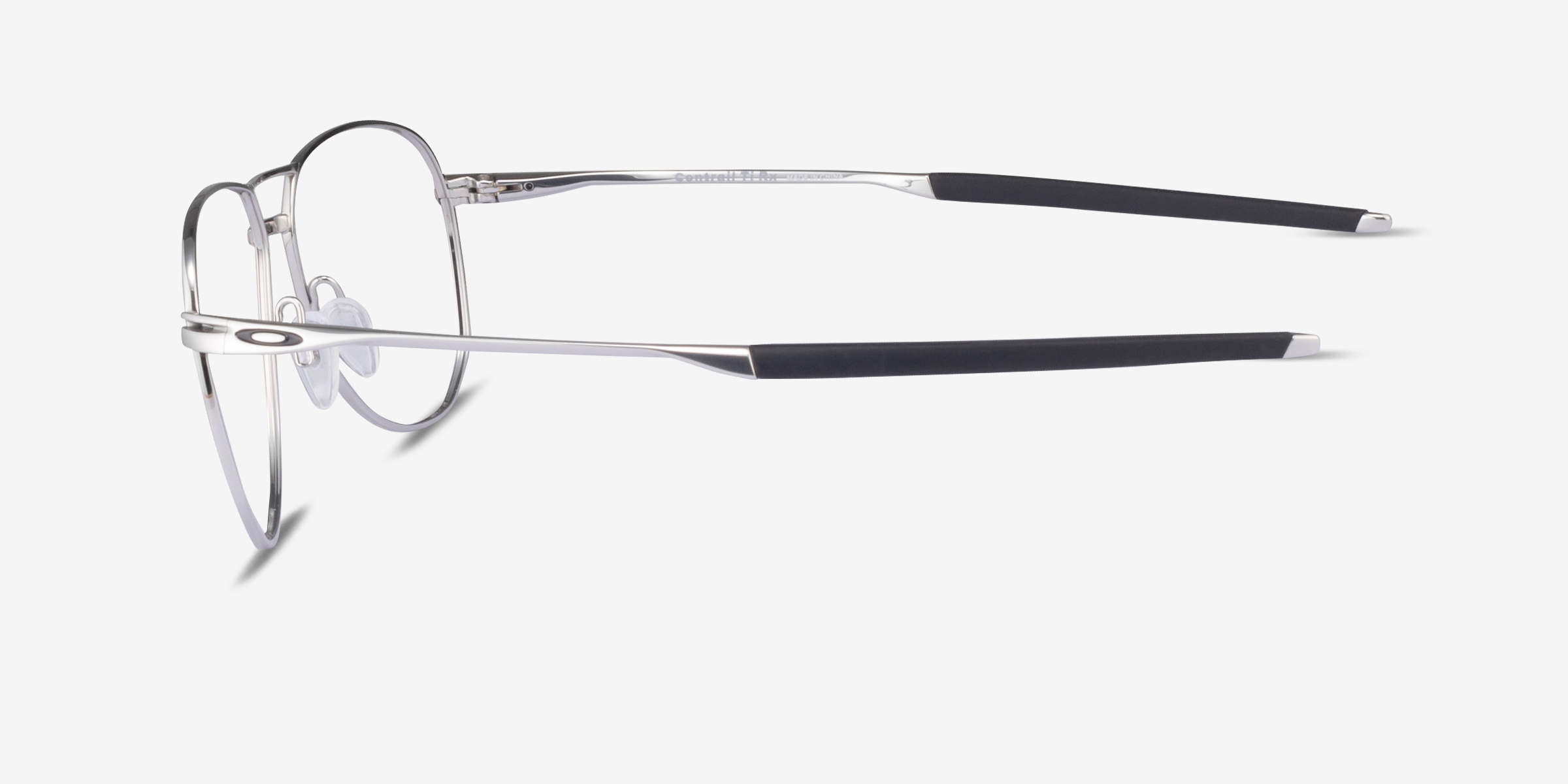 Oakley Contrail Ti Rx - Aviator Polished Chrome Frame Eyeglasses ...