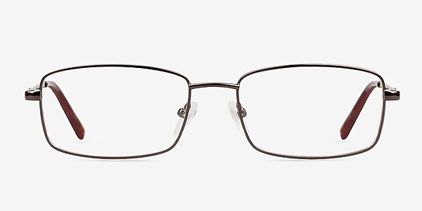 Braydon Rectangle Coffee Full Rim Eyeglasses Eyebuydirect Canada