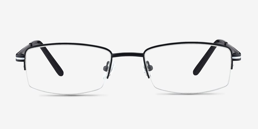 Brian Rectangle Black Glasses for Men | Eyebuydirect Canada