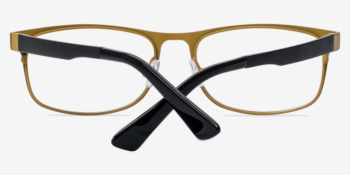 Assembly Rectangle Yellow Full Rim Eyeglasses | Eyebuydirect