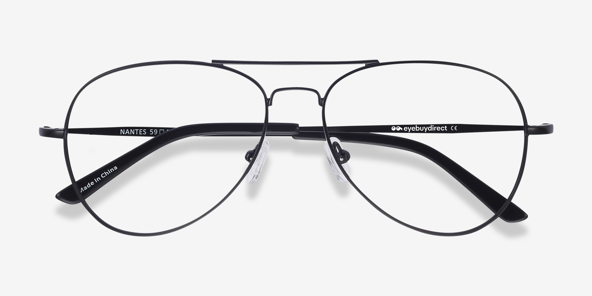 Nantes Aviator Black Full Rim Eyeglasses Eyebuydirect Canada