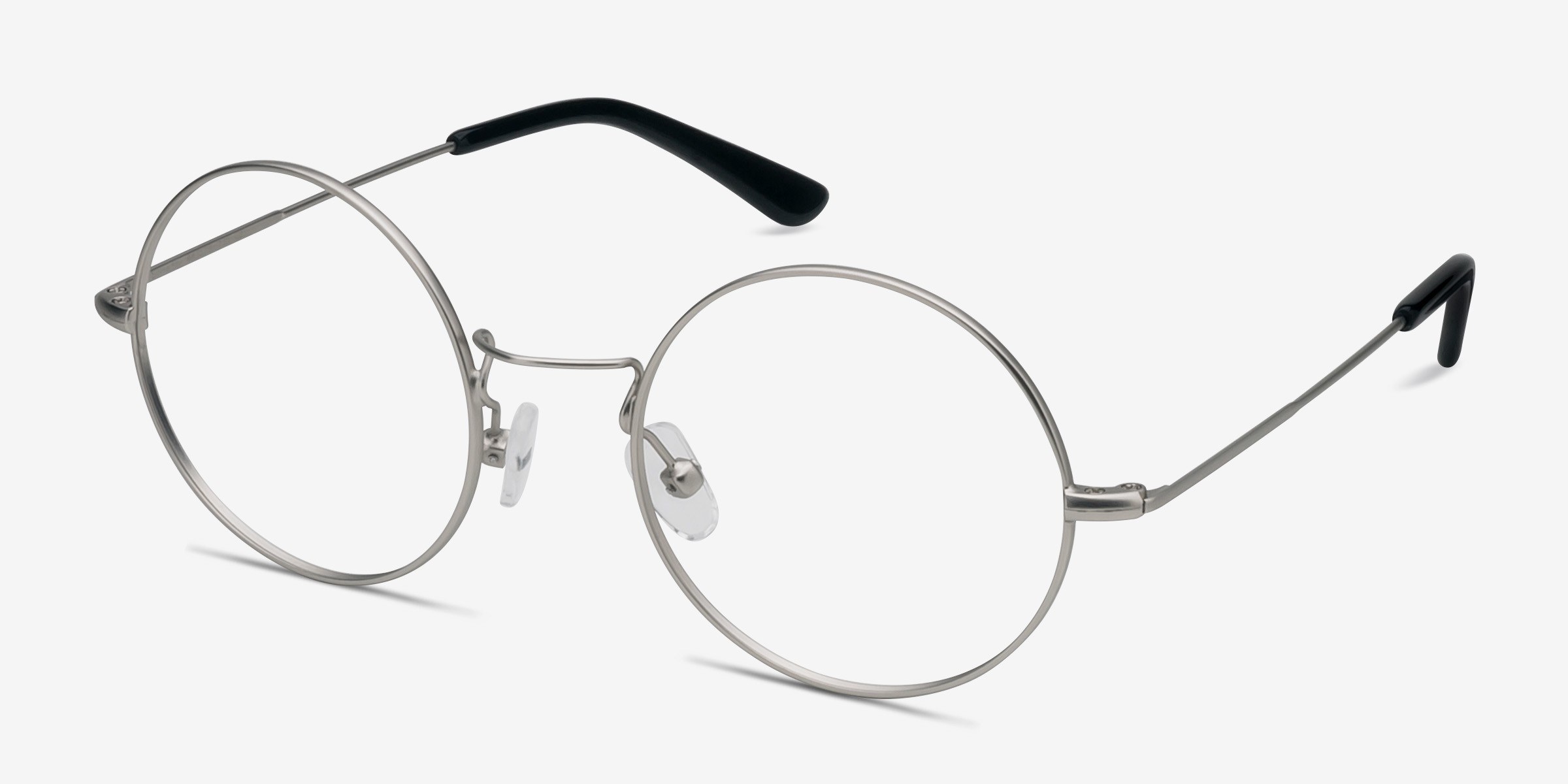 Someday Round Silver Full Rim Eyeglasses | Eyebuydirect