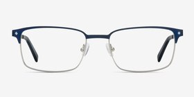Normandy Rectangle Navy Full Rim Eyeglasses | Eyebuydirect