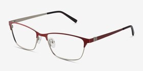 Cascade - Sleeky Sophisticated Ruby-Red Frames | Eyebuydirect