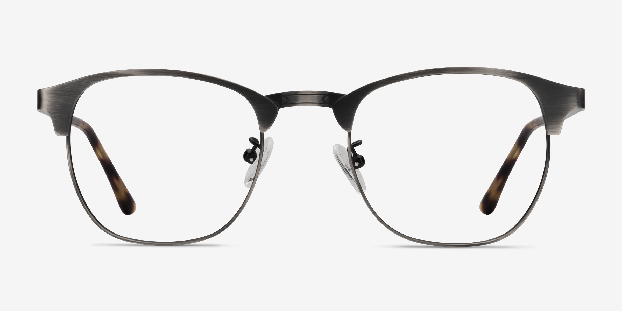 Ferrous Browline Gunmetal Full Rim Eyeglasses | Eyebuydirect