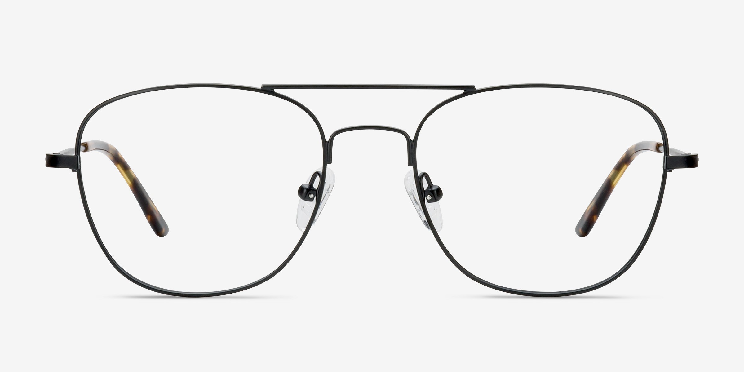 Captain Aviator Black Full Rim Eyeglasses | Eyebuydirect