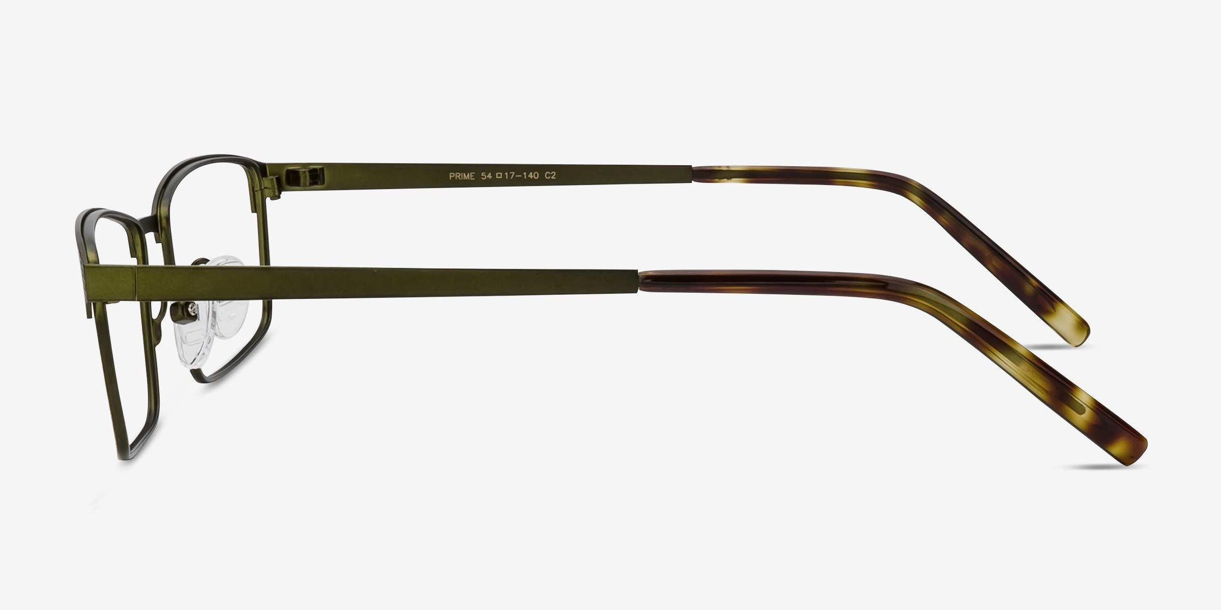 Prime Rectangle Green Bronze Full Rim Eyeglasses | Eyebuydirect