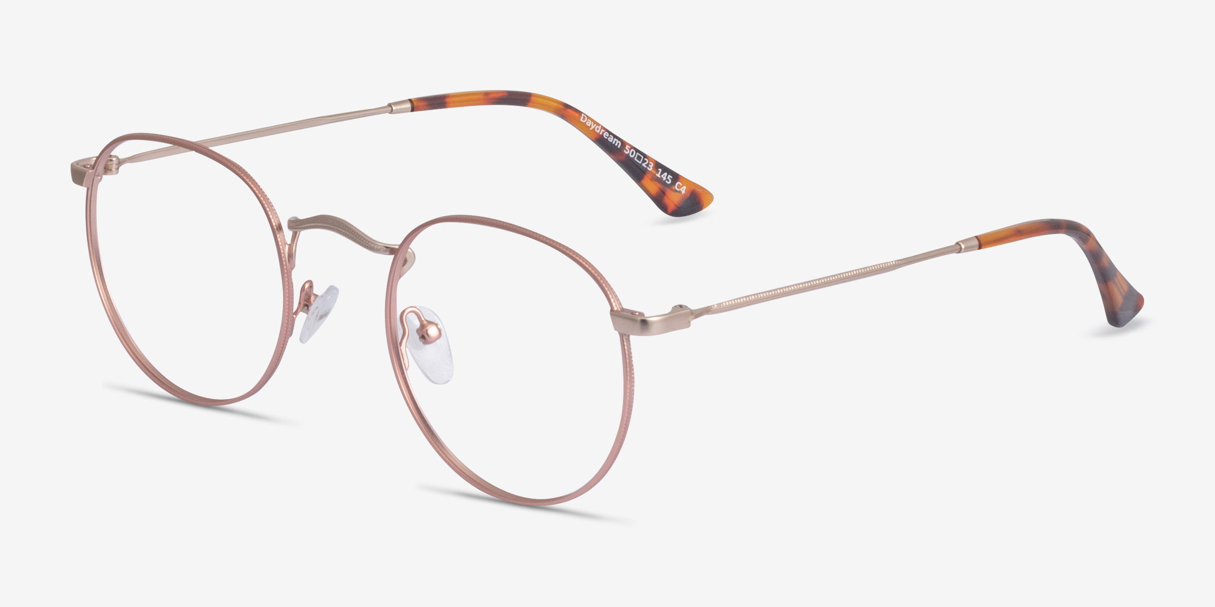 Daydream Round Rose Gold Glasses For Women Eyebuydirect