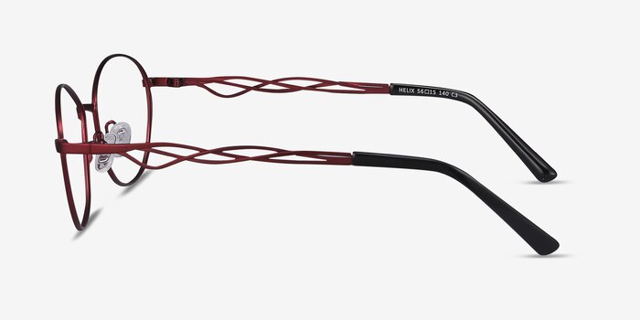 Helix - Intricate Red Metallic Eyeglasses | Eyebuydirect