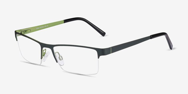 Vine Rectangle Green Glasses for Men | Eyebuydirect
