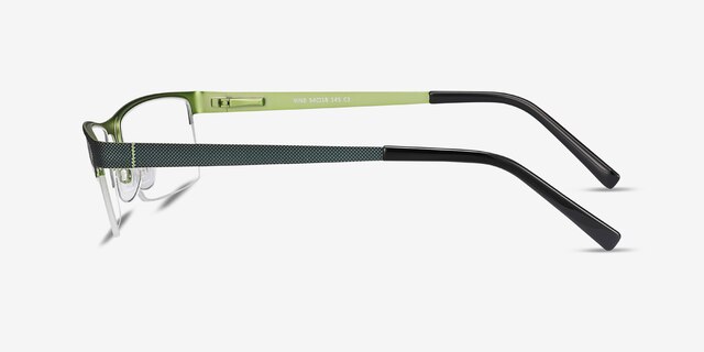 Vine Rectangle Green Glasses for Men | Eyebuydirect