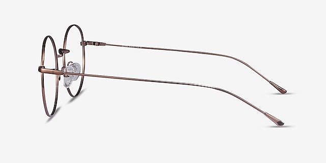 Dapper Round Coffee Full Rim Eyeglasses Eyebuydirect Canada