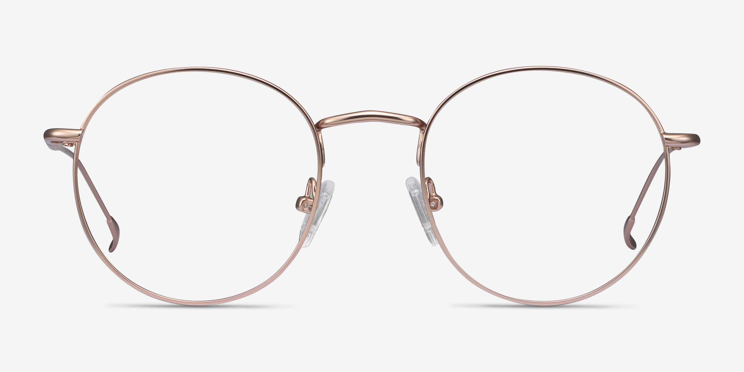 Novel Round Rose Gold Full Rim Eyeglasses | Eyebuydirect