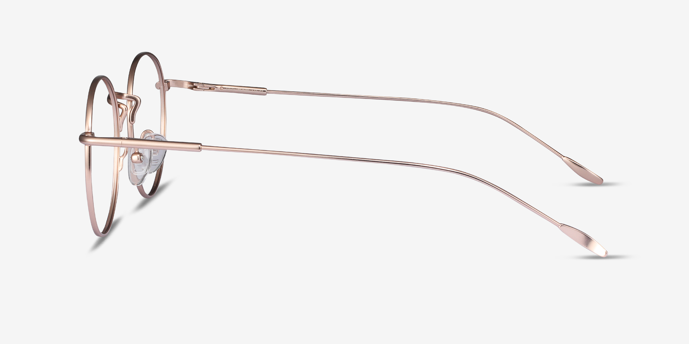 Novel Round Rose Gold Full Rim Eyeglasses Eyebuydirect Canada