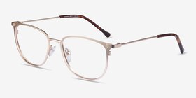 Shimmer Cat Eye Golden Glasses for Women | Eyebuydirect