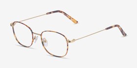 Fortune Rectangle Tortoise Full Rim Eyeglasses | Eyebuydirect